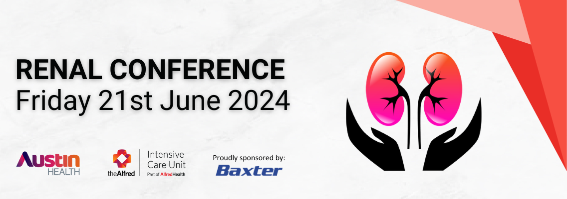 RENAL CONFERENCE 2024 - ANZICS