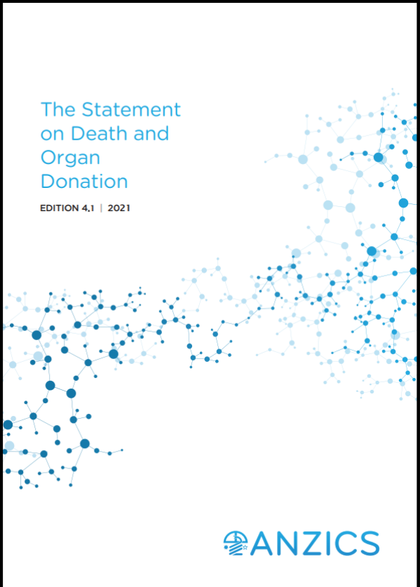 Death And Organ Donation - ANZICS